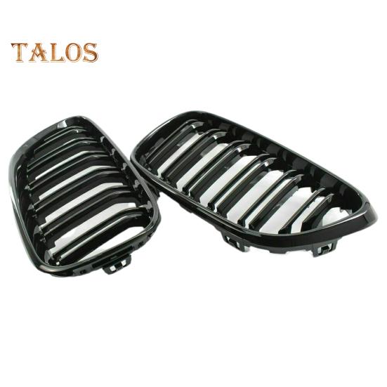 Buy Spader 1Pair Glossy Black Auto Grilles Kidney Grills 51137295524 ...