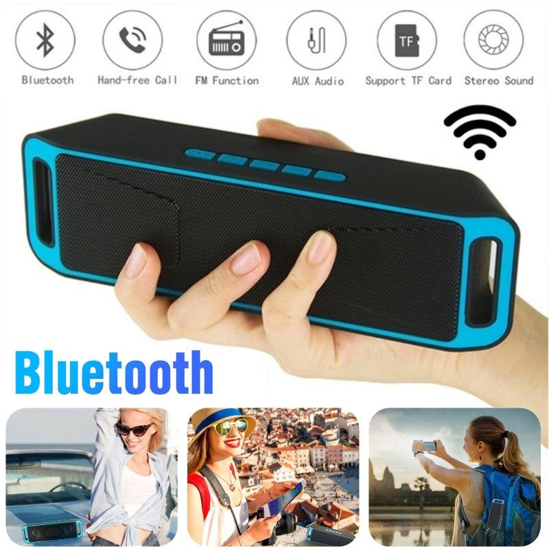 Buy Portable Bluetooth Speaker wireless mini Speaker Amplifier Stereo ...