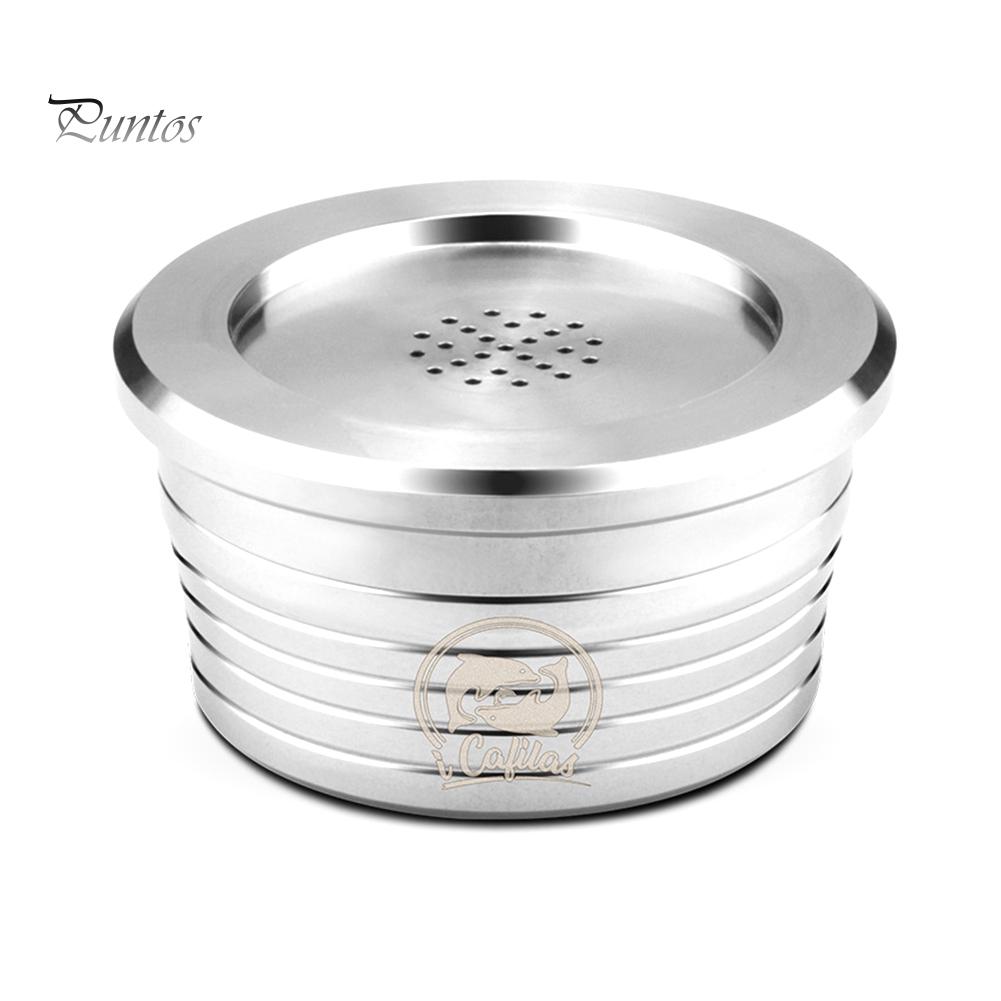 Buy Stainless Steel Reusable Espresso Coffee Capsule Filter Compatible ...