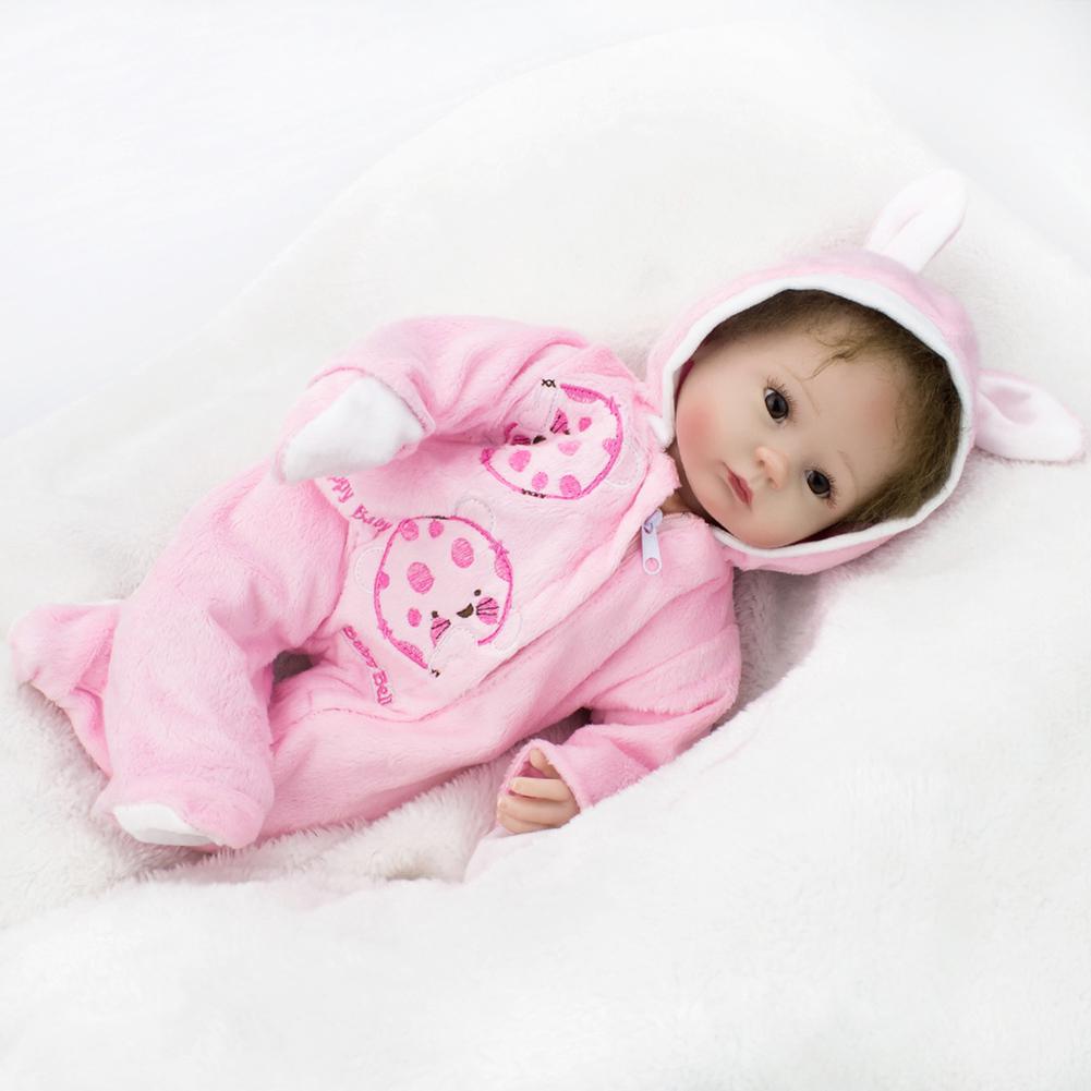 Silicone Doll Simulation of Regenerated Girl Dolls with Soft Cloth Body ...
