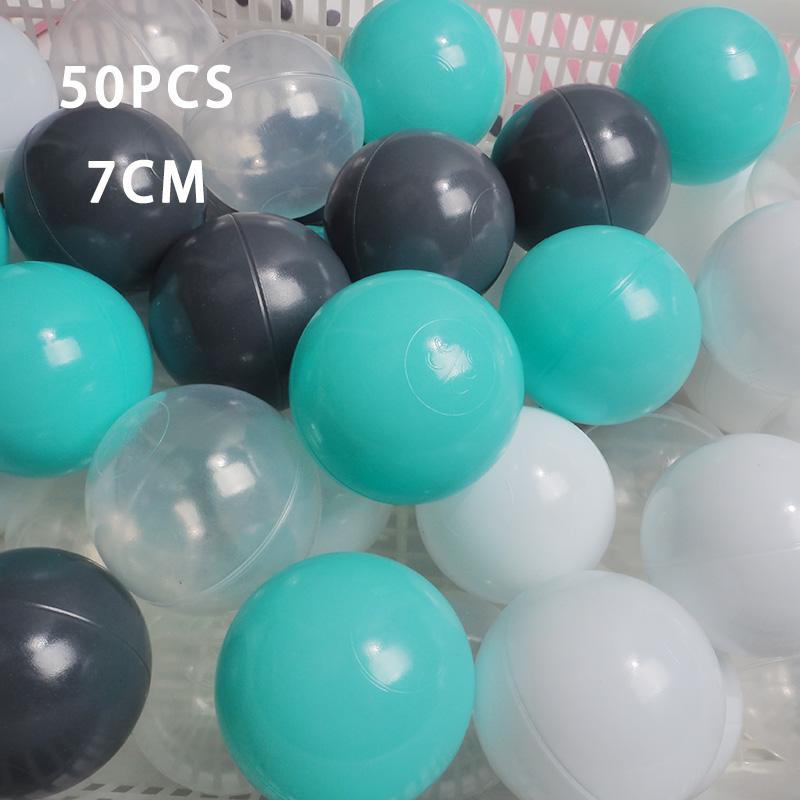 50pcs/lot Dry Pool Balls Ocean Wave Ball Soft Pool Toys Colorful Kid ...