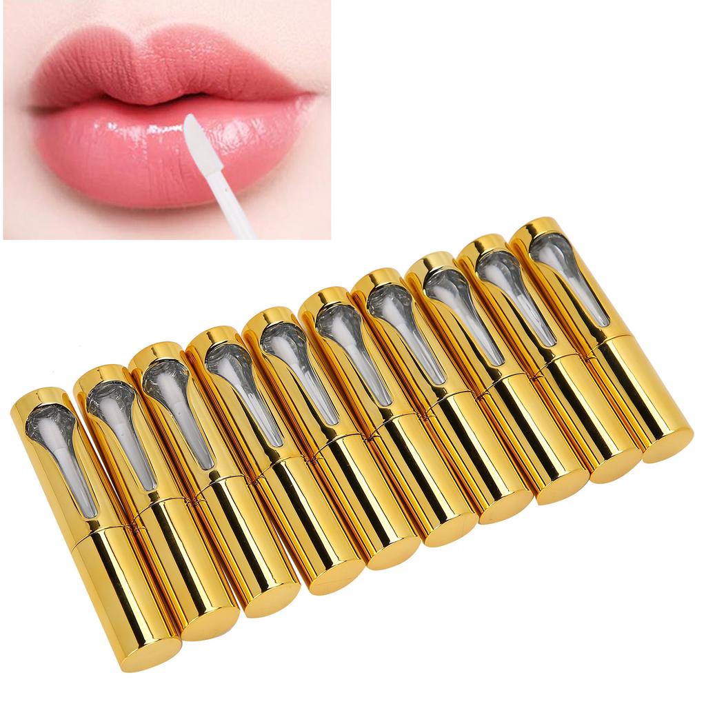 Buy Portable Lip Gloss Bottle DIY Electroplated Empty Lip Oil Tube ...