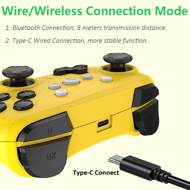 Buy Wireless Bluetooth Controller Gamepad Joystick Joypad Remote for Nintendo Switch pro/Switch ...