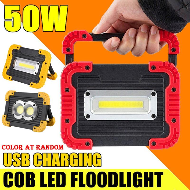 Buy LED Portable Worklight Camping Lights USB Rechargeable Flood Lamp ...