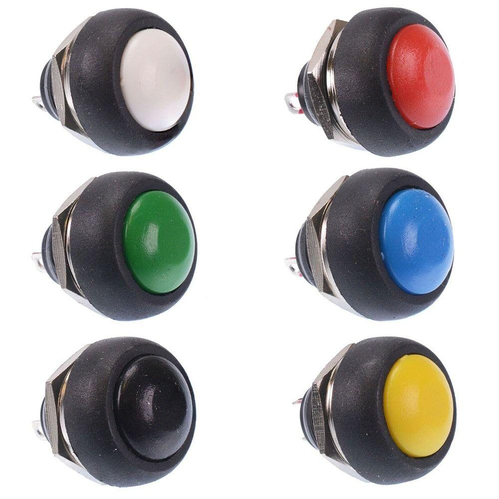 Durable Brand New Fashion Circular Switch Momentary Switch Waterproof ...