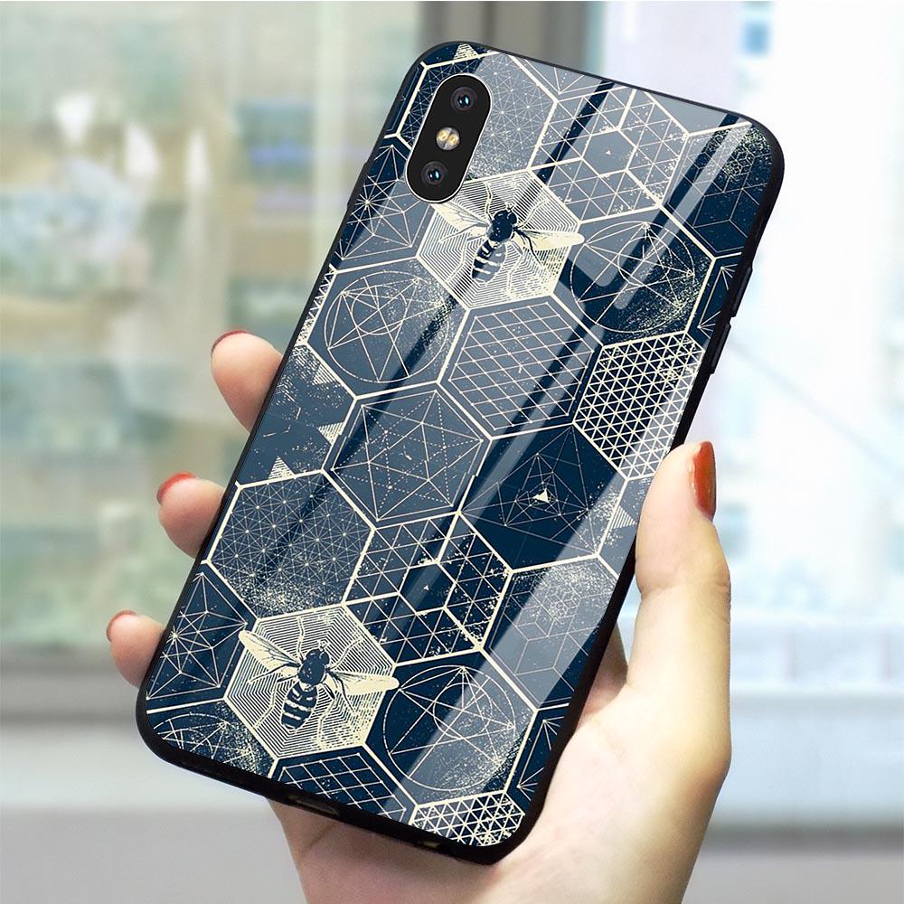 Palace of Versailles Glass Phone Case For iPhone 5S Cover 7 8 Plus X XS ...