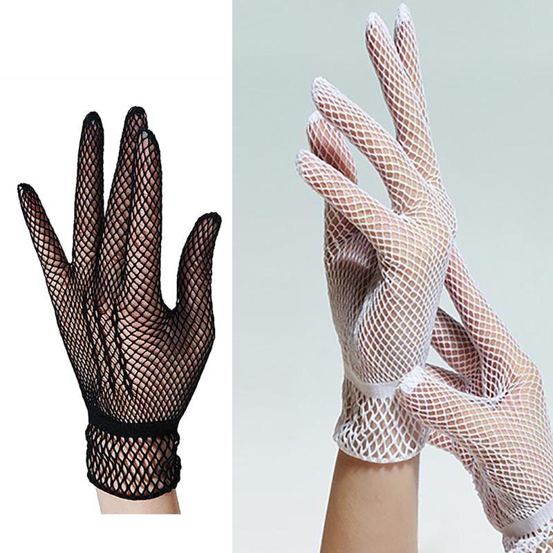 Kadınlar Yaz UV Geçirmez Sürüş Mesh Fishnet Eldiven uygun fiyatlı satın ...
