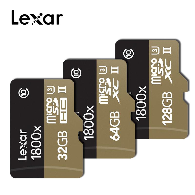 Buy Professional 1800x microSDXC UHS-II Micro SD Cards 64GB 32GB High ...