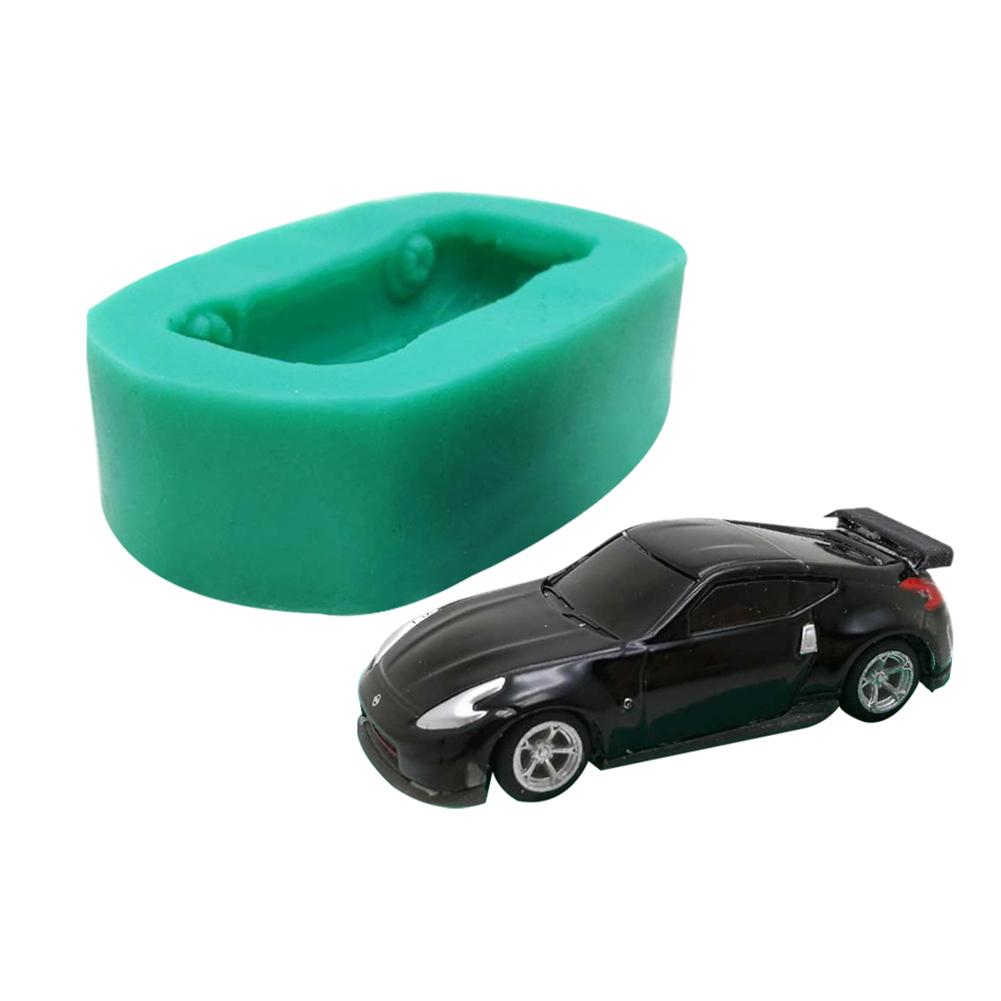 Buy Silicone Mold Racing Car Shaped Fondant Chocolate Cake Mould for ...