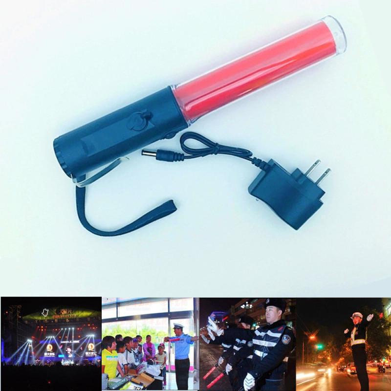 Buy 26cm Rechargeable Lighting Traffic Baton with Magnet Hanging Rope ...