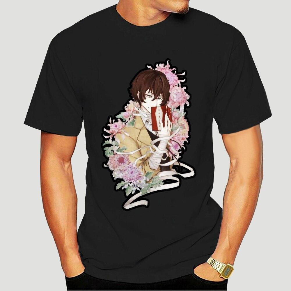 Cheap Dazai Bungo Stray Dogs Men T Shirt Bungo Anime Bsd Manga Osamu ...