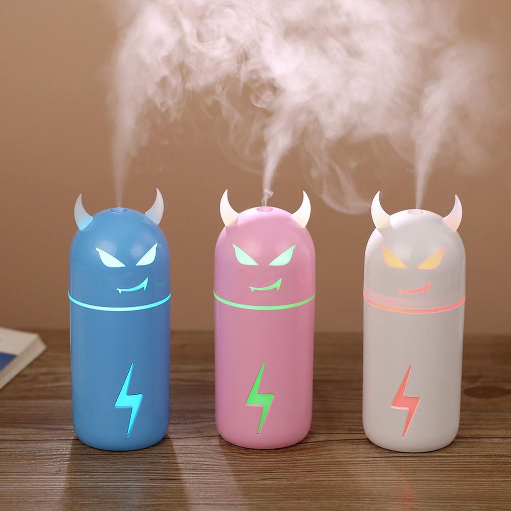 Small Magic Cow Mini Humidifier Usb Car Negative Ion Beauty Water Meter ...