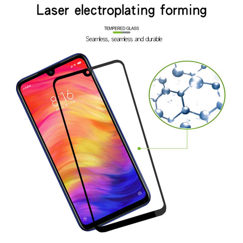 Buy For Xiaomi Redmi Note 8 Pro Glass Screen Protector Full Cover ...