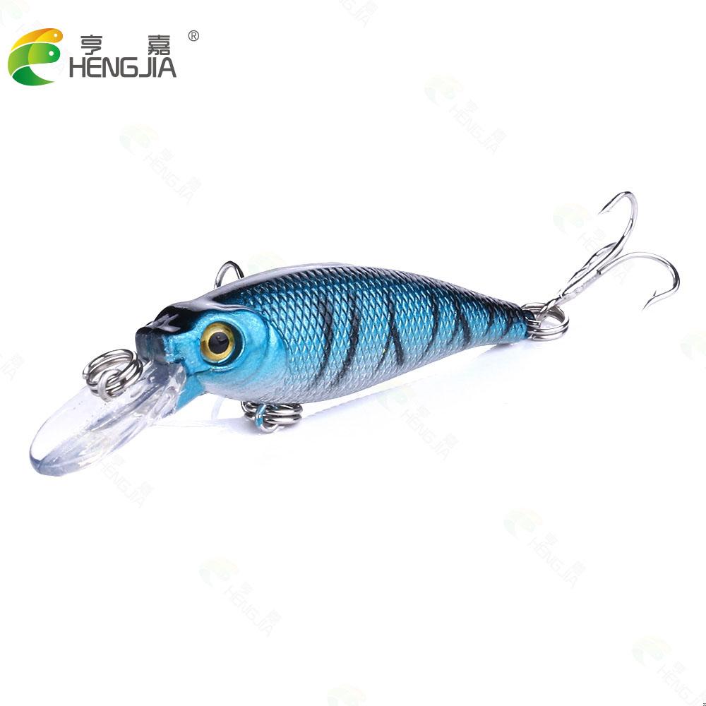 Buy 4PCS Minnow Fishing Lure Set 6.5CM-5G-8# Slowly Wobbler Artificial ...