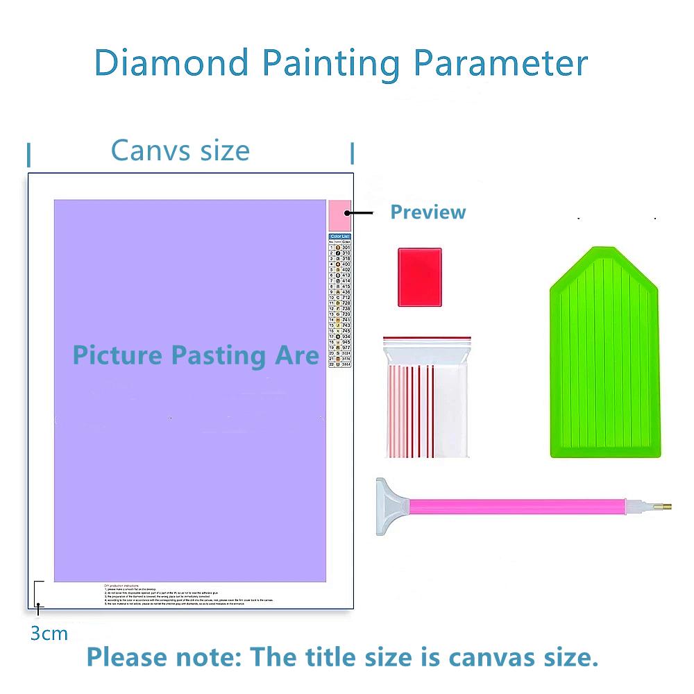 Buy DIY 5D Diamond Painting Green Plant Cactus and Succulent Flowers ...