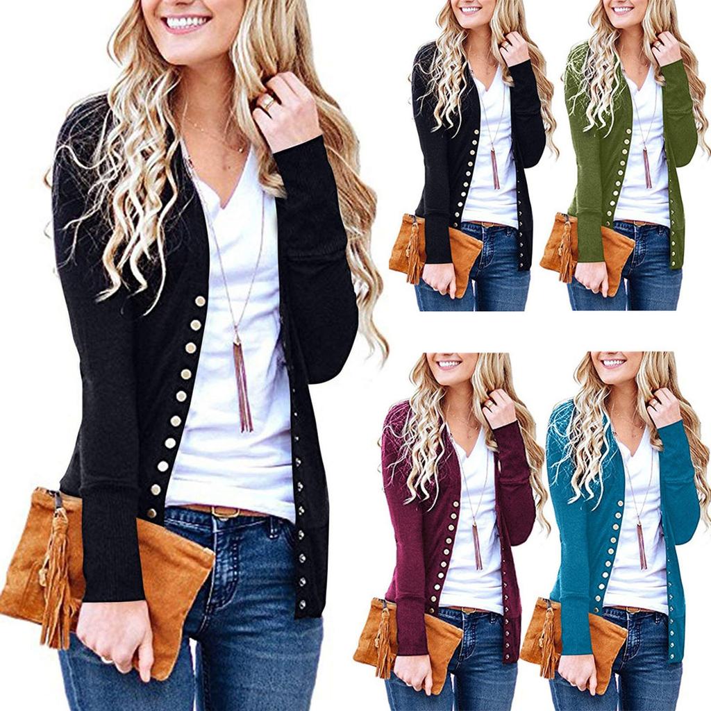 Womens Open Front Fly Away Cardigan Sweater Long Sleeve Plus Pockets ...