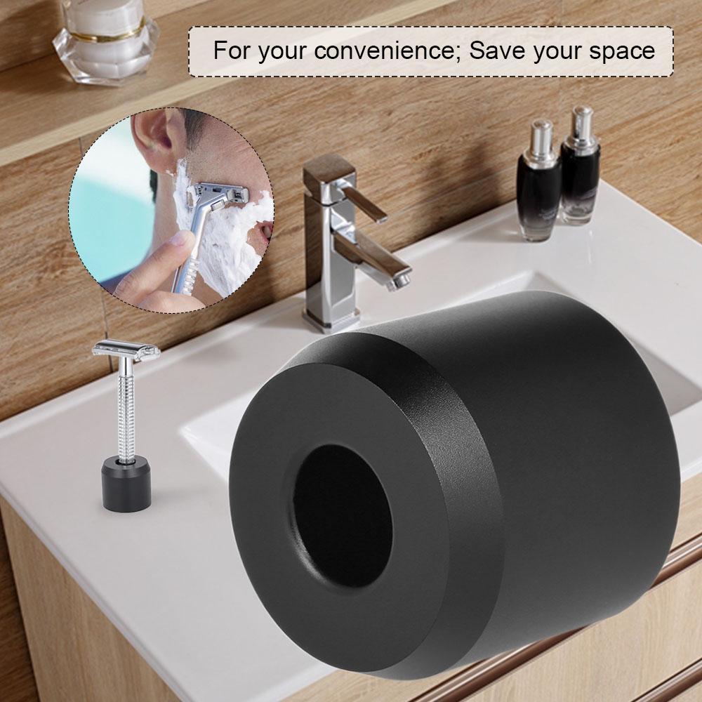 Buy Man's Shaving Razor Stand Base Long Handle Razor Stand Holder ...