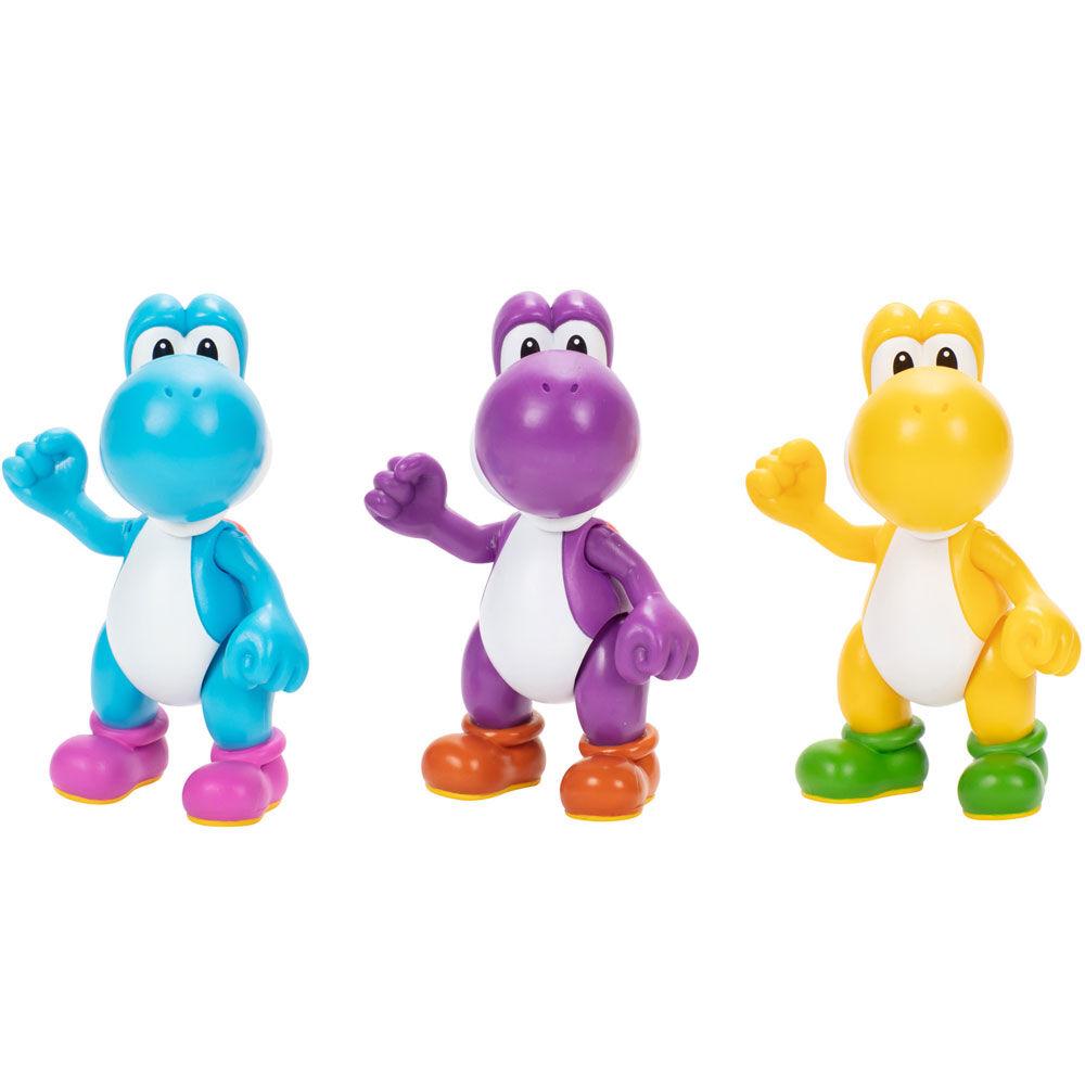 Cheap Super Mario Bros Yoshi pack 3 figures 10cm | Joom