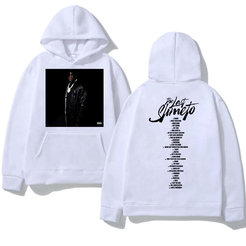 Rapper YoungBoy Never Broke Again Hoodie 2022 Music Album The Last ...