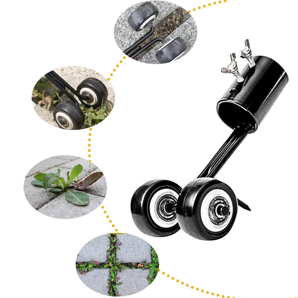 Weeding Tool Adjustable Roller Weeder without Bending Down Gap Weeder ...