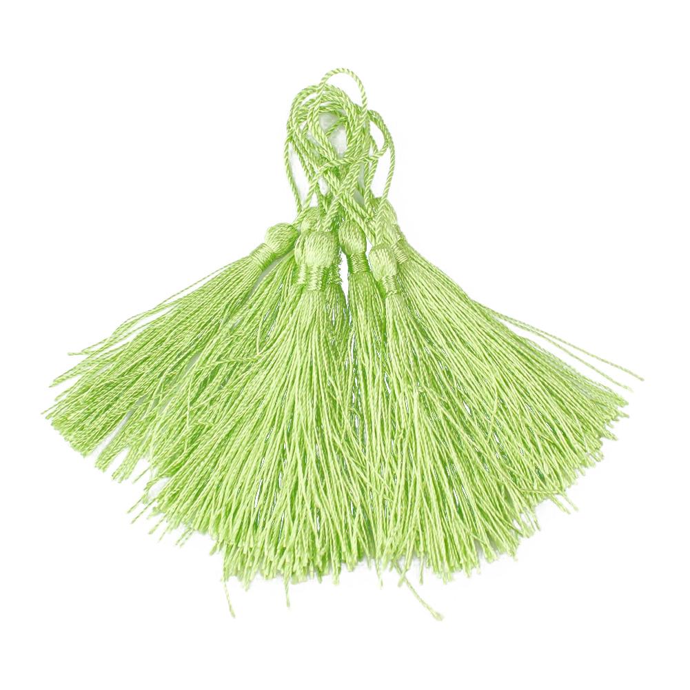 Pack Of 10 13cm Luxury Silky Tassels - Craft, Sewing, Decoration ...