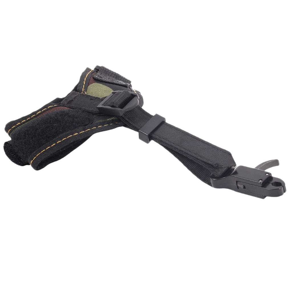 Compound Bow Release Aid Thumb Button Trigger Archery Caliper Accessory ...