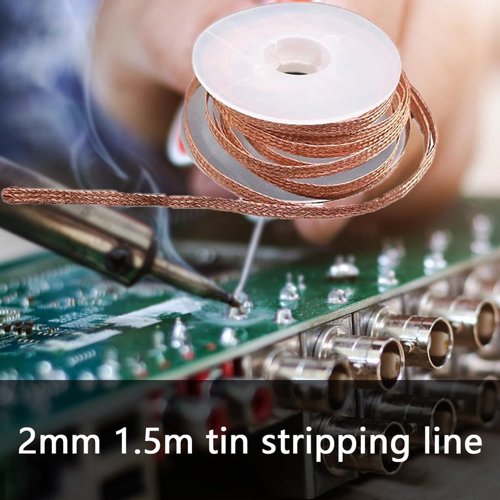 Buy Detinning Wire Solder Desoldering Braid Wick For Lead Wire Lead ...