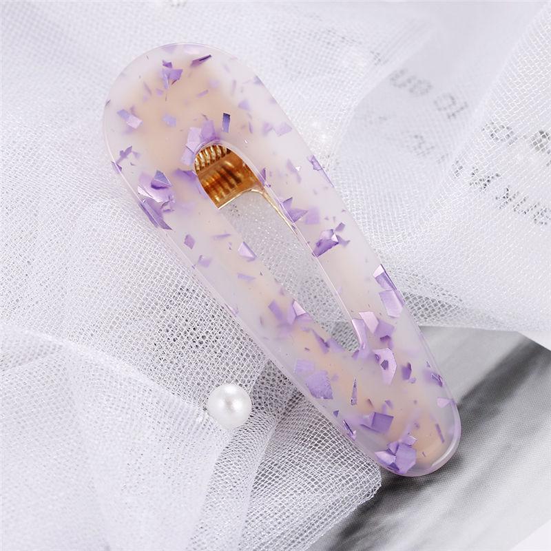 Buy Shiny Flower Spring Hairpin Korea Hairpin Women Girl Hair Clip Hair ...