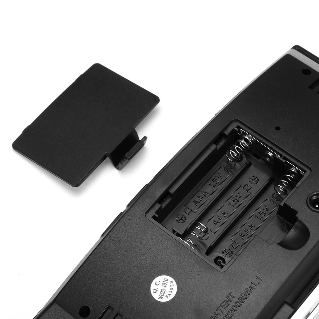 Buy Alarm Clock LED Mirror Display Digital Temperature Snooze Table USB ...