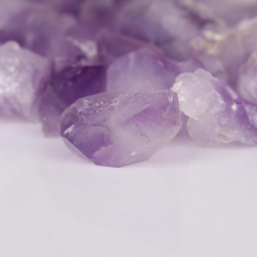 Buy 100g Natural Amethyst Stone Raw Rough Stone Mineral Home Fish Tank ...