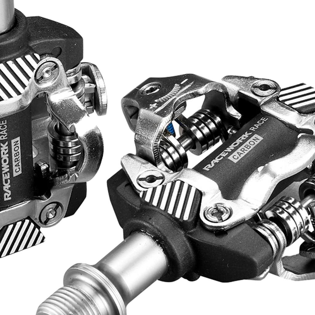 Deluxe Bisiklet Pedalları Cleats Set Kilitleme MTB Yol Bisikleti ...