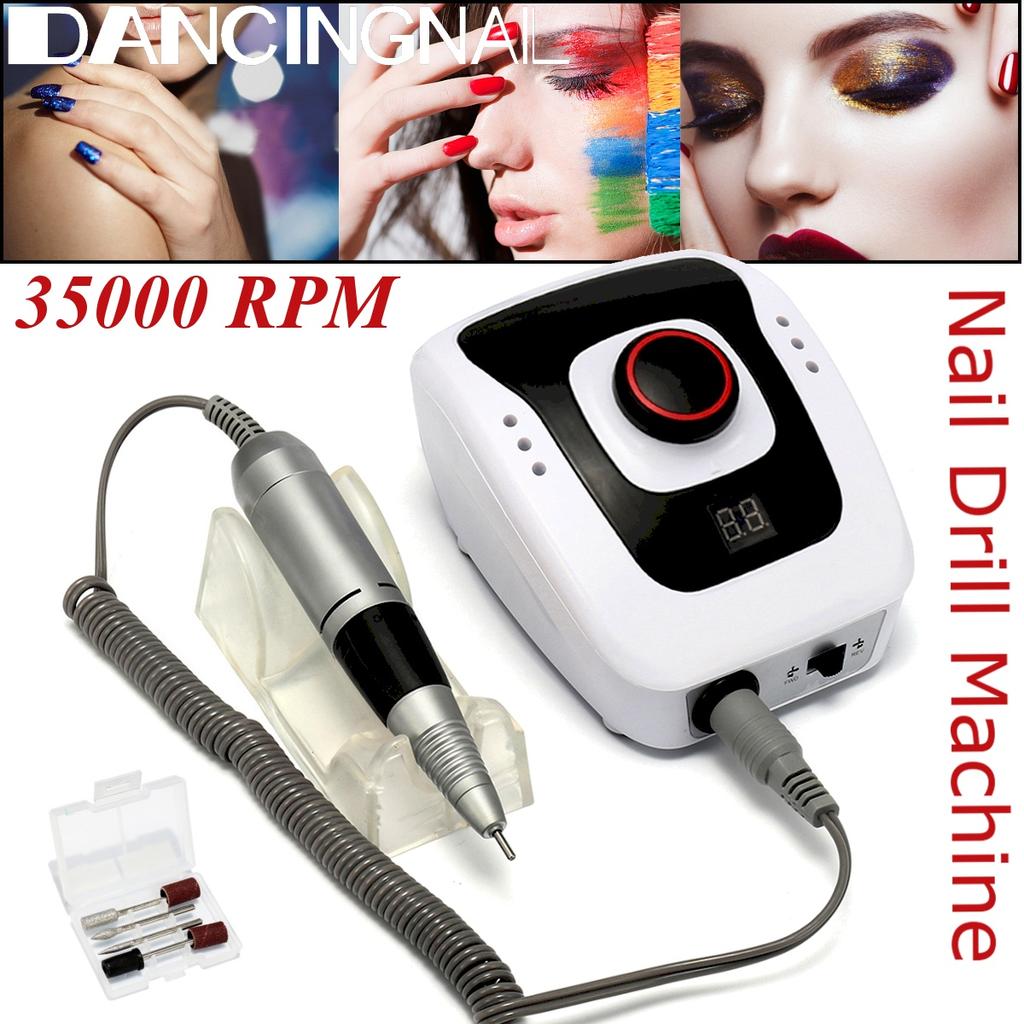 Buy 35000RPM Professional Electric Polisher File Manicure Pedicure Nail ...