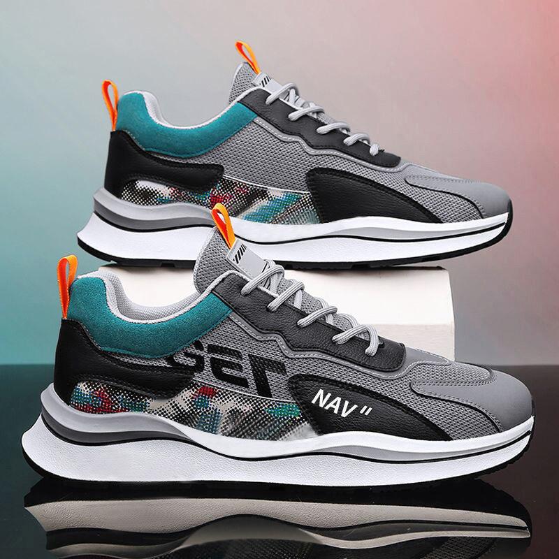 Buy Flying Woven Breathable Casual Shoes New Men's Sneakers Lightweight ...