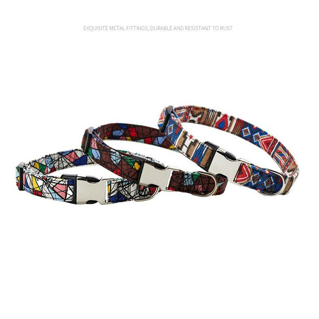 Buy AA BB Dog Collar Engraved ID Tag Nameplate Reflective Metal Buckle ...