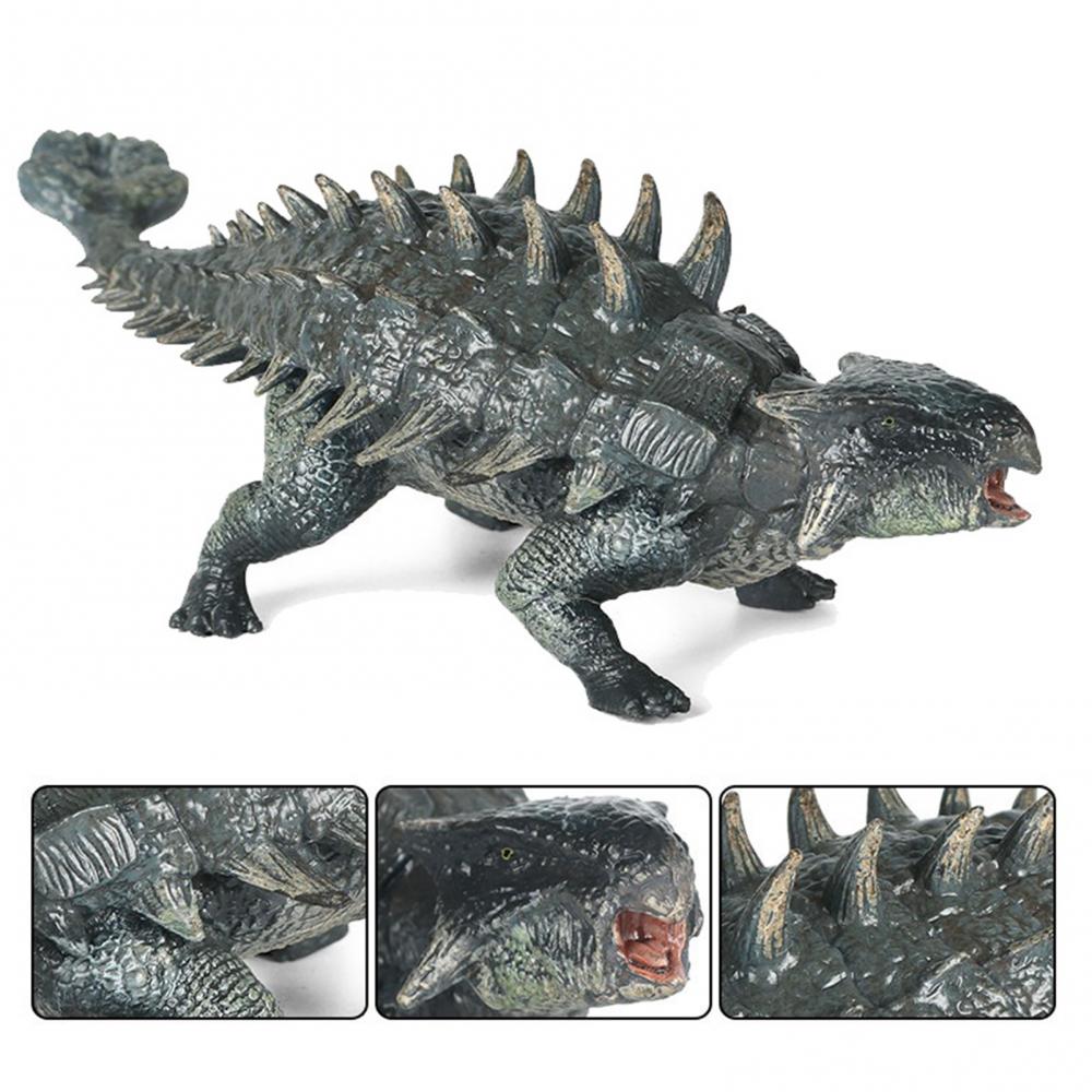 Buy Jurassic Simulation Ankylosaurus Dinosaurs Action Figures Spiny ...