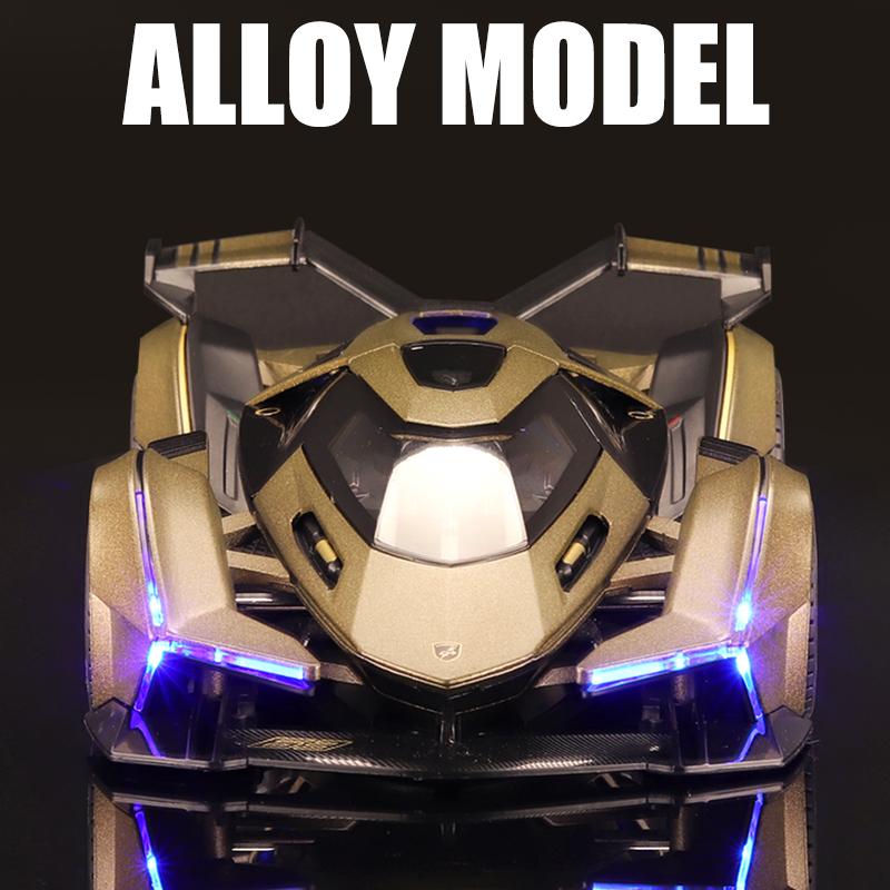 Cheap 1:22 Scale Lambos Vision Gran Turismo V12 GT Simulation Sprot Car ...