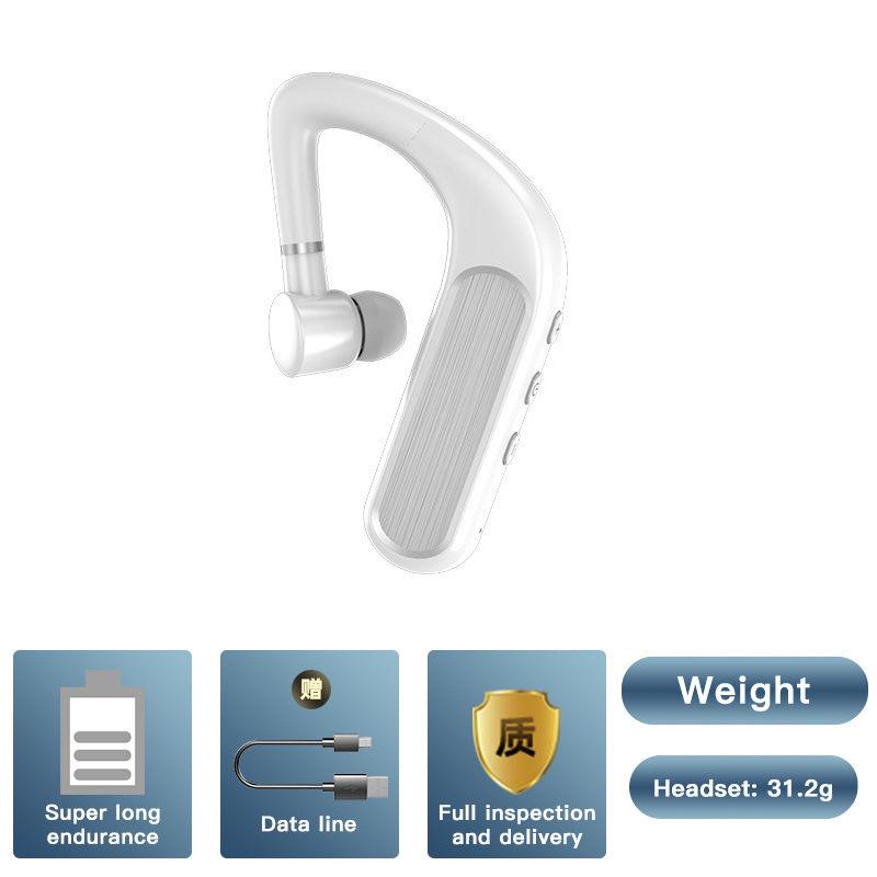 Buy Y10 Wireless Earphones Single Ear Earbuds Hanging Ear Headset ...
