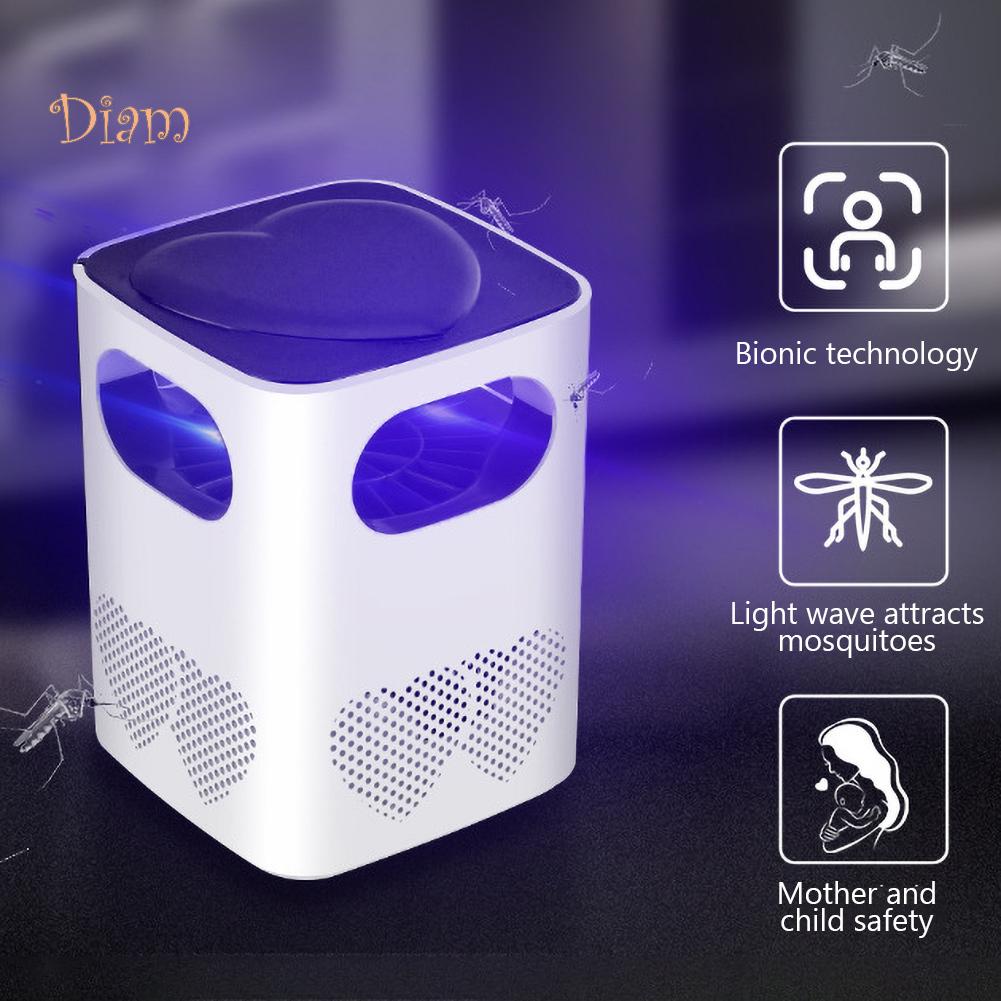 Buy Plar Bear USB Electric Photocatalytic Mosquito Killer Lamp Home Fly ...