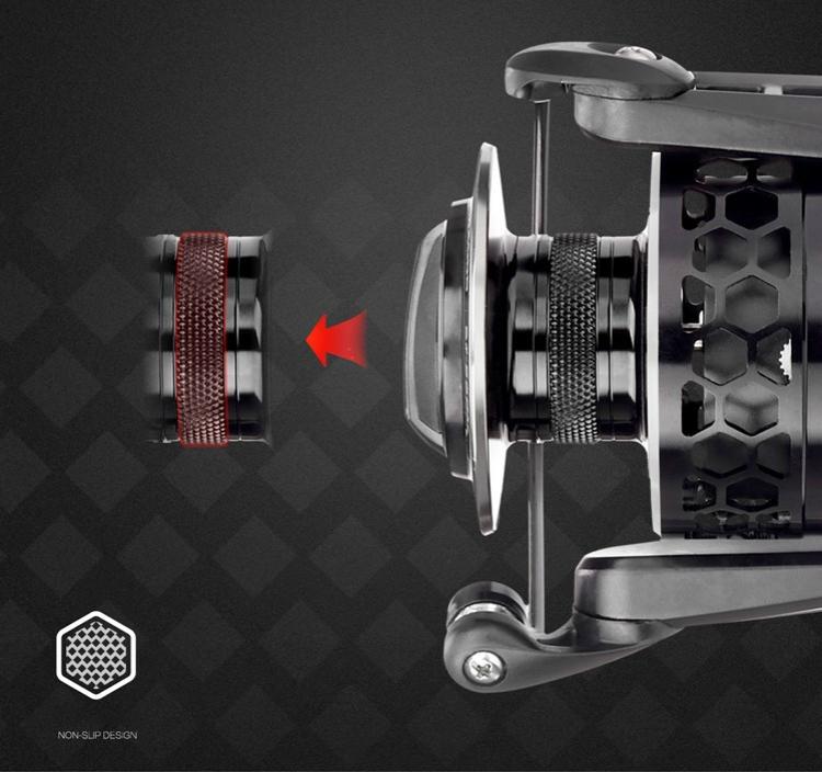 Buy Teben Kowloon Max Drag 15-20kg Spinning Fishing Reel 2000-6000 Surf ...