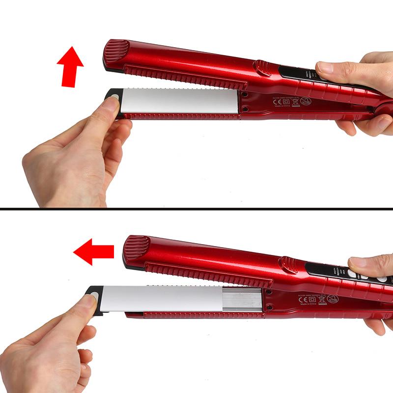 Buy 3 in 1 Hair Straightener+Hair Curler Rollers+Ceramic Wave Plate ...