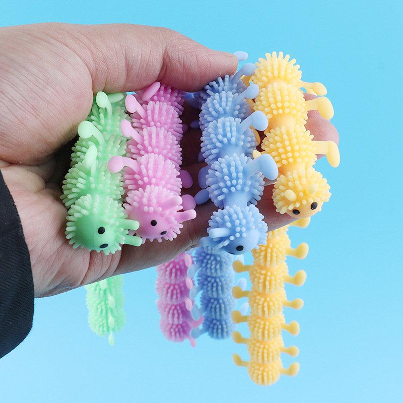 Buy Worm Noodle Stretch String TPR Rope Anti Stress Toys String Fidget ...