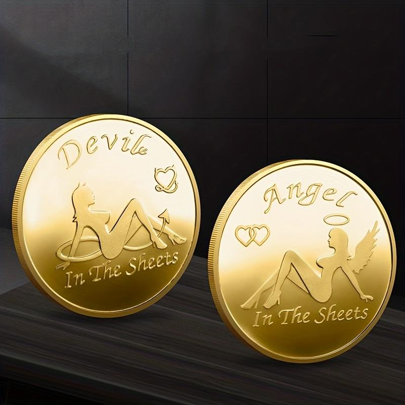 Cheap Angel Commemorative Coin Angel Girl Commemorative Medallion Dot ...