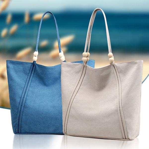 Buy Women Canvas Designer Handbag Tote Bag Large Capacity Shoulder at ...