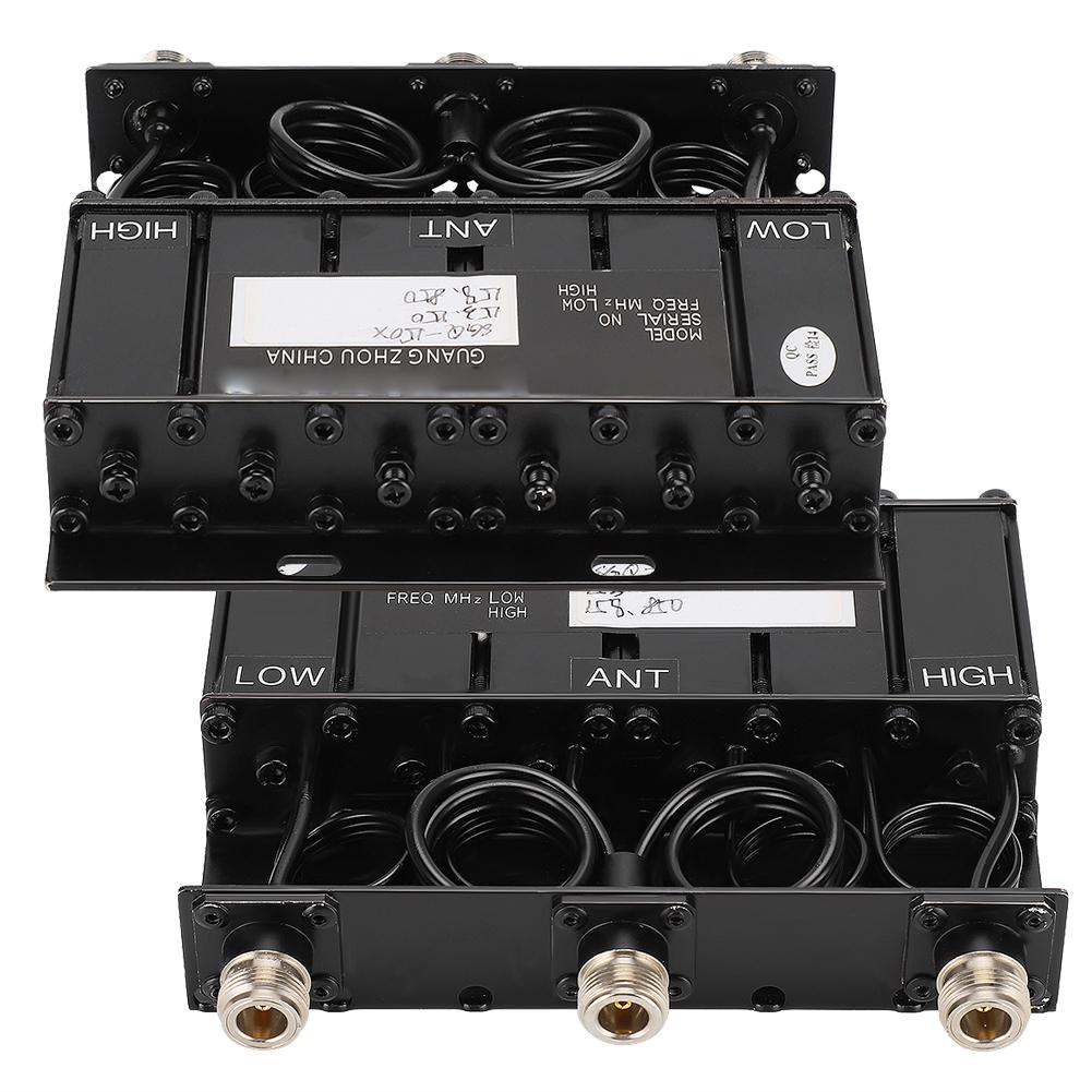 Buy 10W 6 Cavity Duplexer VHF Duplexer TX: 153.150 RX: 158.850 N ...