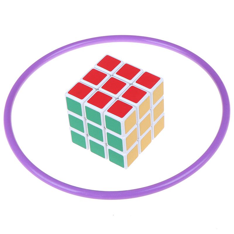 Buy 5 Pcs 18Cm Colorful Plastic Hoopla Ring Toss Circle Set Educational ...