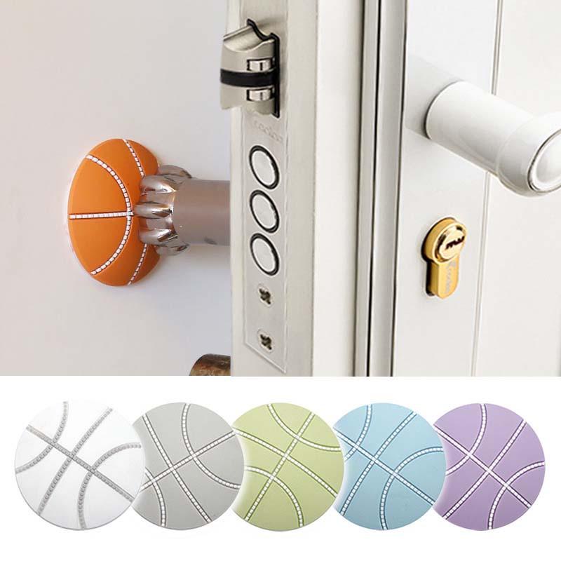 Buy Door Crash Pads Anti-collision Mute Doorknob Thick Wall Door Knob ...