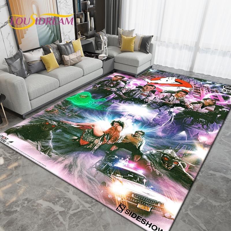 Cheap Ghostbusters Cartoon Area Rug,Ghost Carpet Rug for Living Room ...