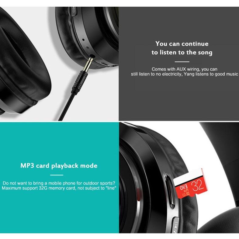 Buy B39 Wireless Bluetooth Headphone Gaming Headset Over-Ear Headphones ...