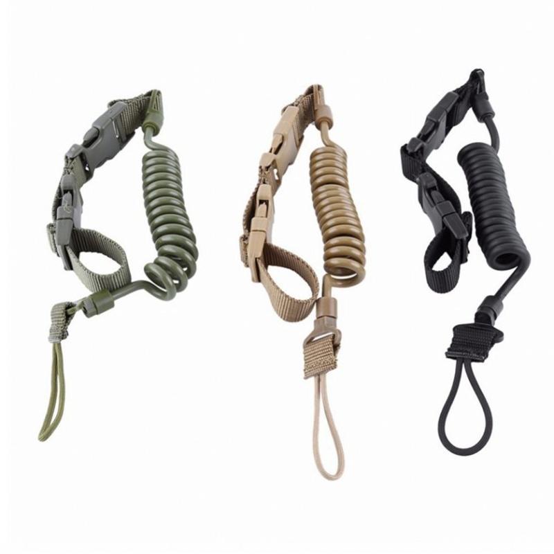 Buy Durable Combat Sling Telescopic Hand Gun Secure Lanyard Tactical ...