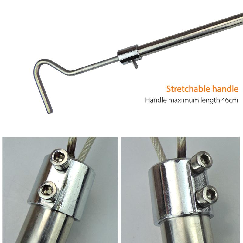 Buy Heavy Duty Hog Catcher Stainless Steel Rod Aircraft Control Cable ...